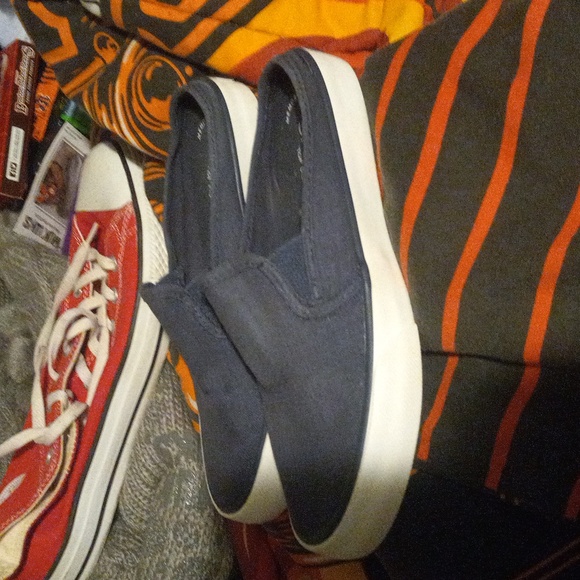 Sperry | Shoes | Wom 5m Sperry Memory Foam Slip On Canvas Shoes S ...